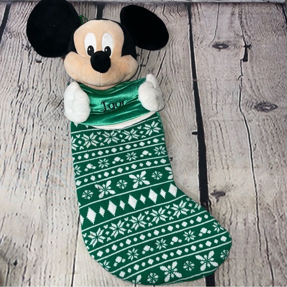 Disney | Holiday | Disney Mickey Mouse Custom Stocking | Poshmark